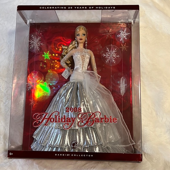 Barbie | Toys | Holiday Barbie Doll 208 Nibnrfb Blonde Hair | Poshmark